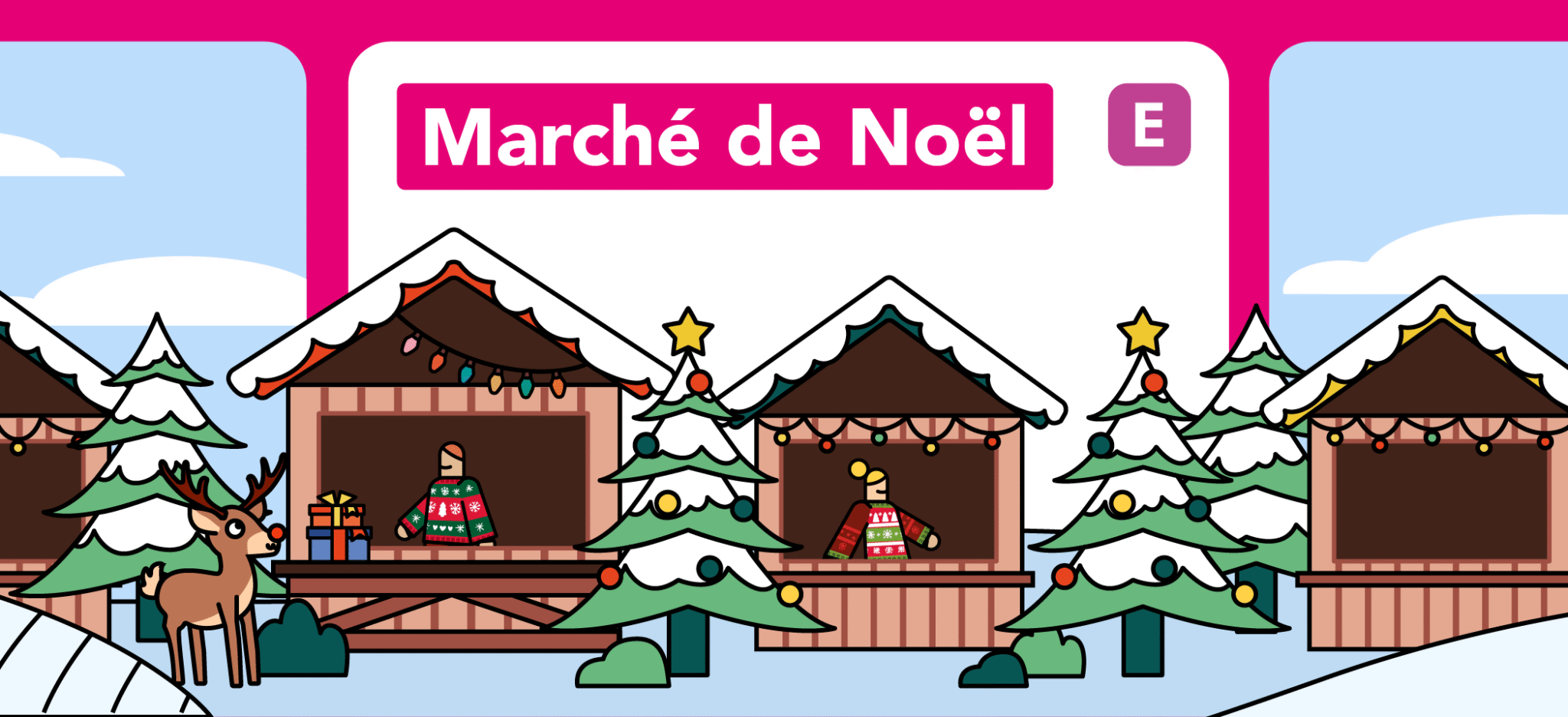 En route vers la magie : partez en RER E aux marchés de Noël
